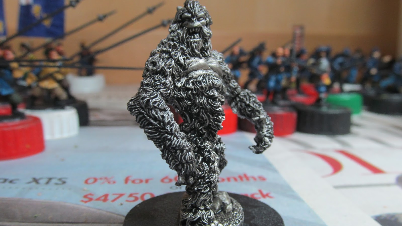 Toy Soldiers and Dining Room Battles: Painting the Yeti