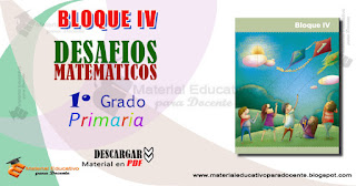 Material Educativo: Desafios Matematicos: Bloque IV - para Primer grado ...