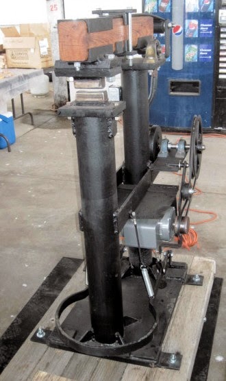 Persimmon Forge: Professional Blacksmithing: Bernie’s Helve Hammer