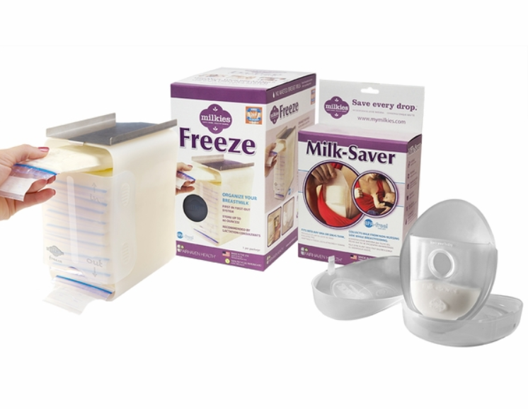 David + Jen = Max: The Best Milk Storage Solution Out There!