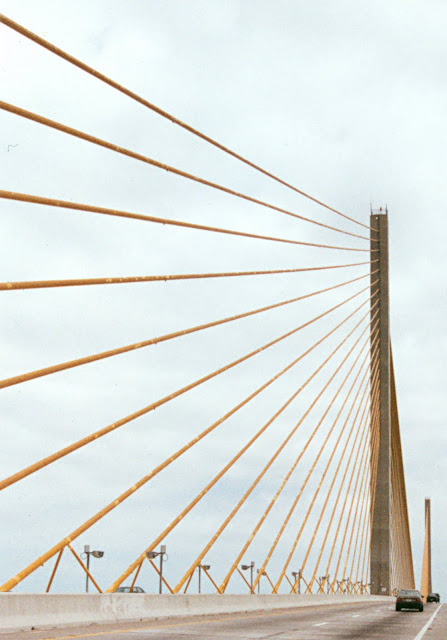 Bridge of the Week: Cable-Stayed Bridges - Sunshine Skyway Bridge (3)