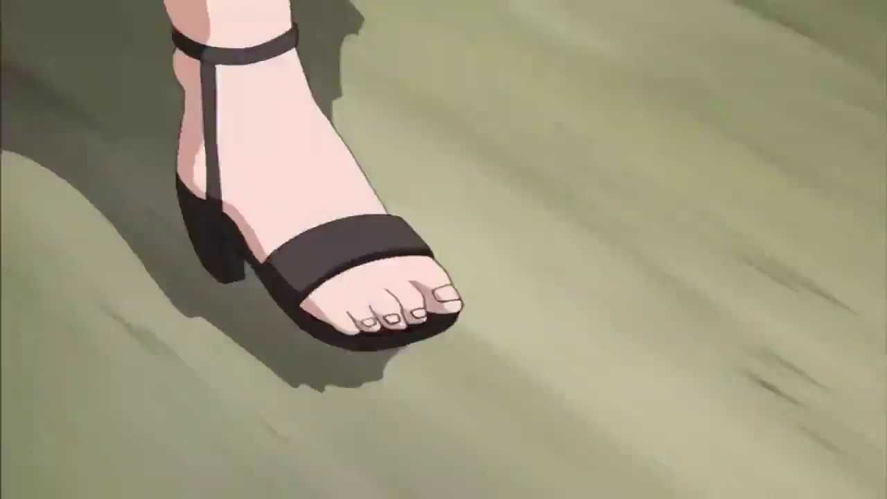Anime Feet: Naruto Shippuden: Yurika