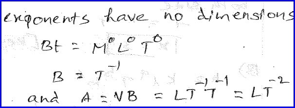 Units and Dimensions Problems and Solutions Two | IIT JEE and NEET Physics