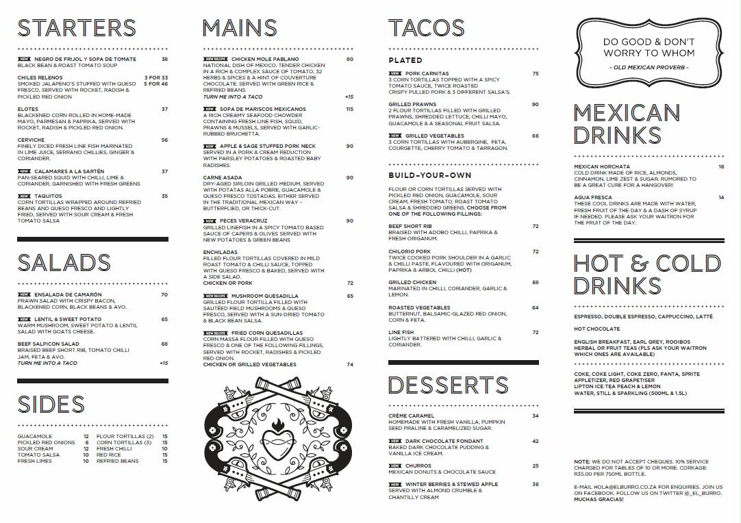 .: Mexican supper at El Burro, Green Point