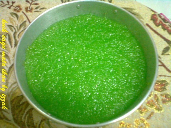 ~~Teratak Ibu Tok~~: KUIH SAGU MATA IKAN