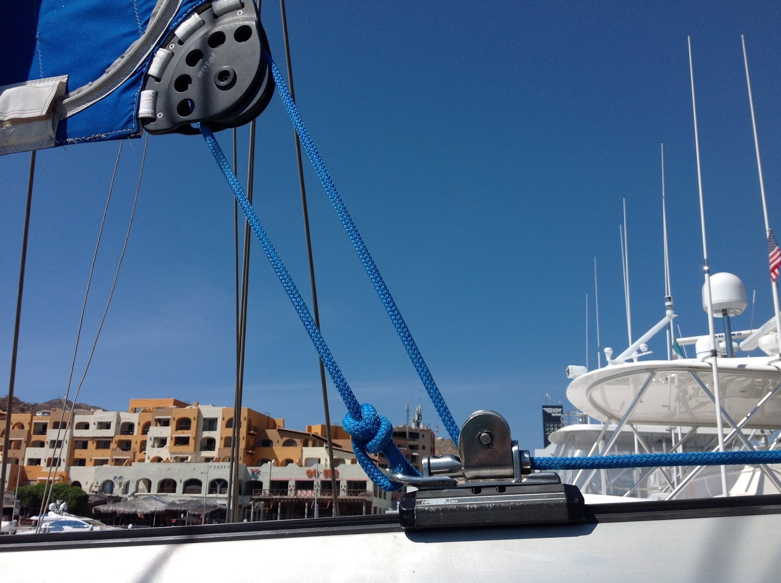 Sailing Sirena: Outhaul Overhauled and Capacitor Casualties