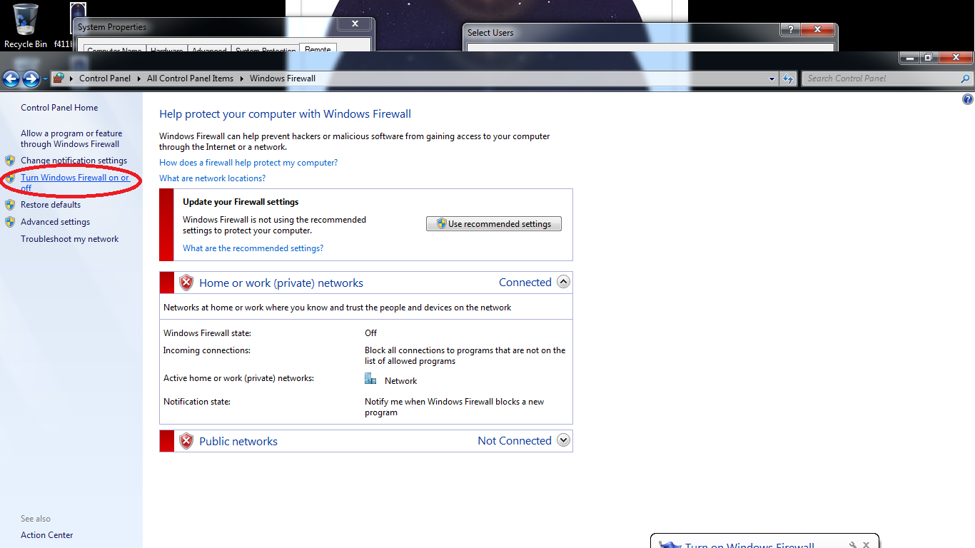 how to configure qhmpl thin client on windows 7