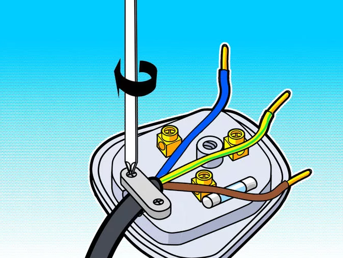 Cara memasang wayar plug 3-pin | Panduan Asia