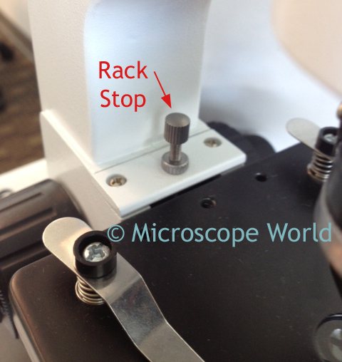 Microscope World Blog: Microscope Rack Stop