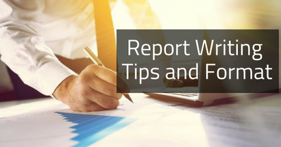 Aj Study Center: Report Writing- Tips and Format