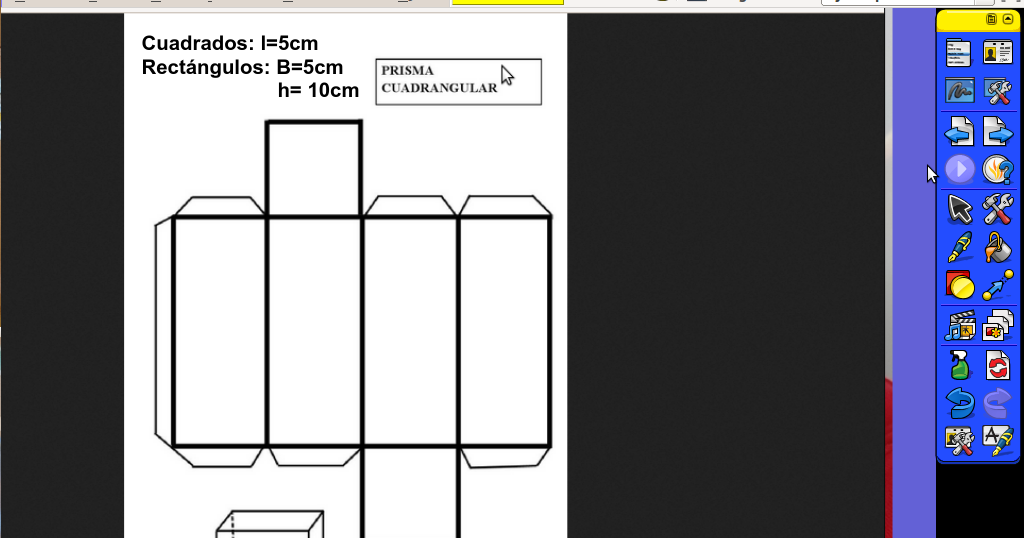 CPR Los Montes : Desarrollo del prisma cuadrangular