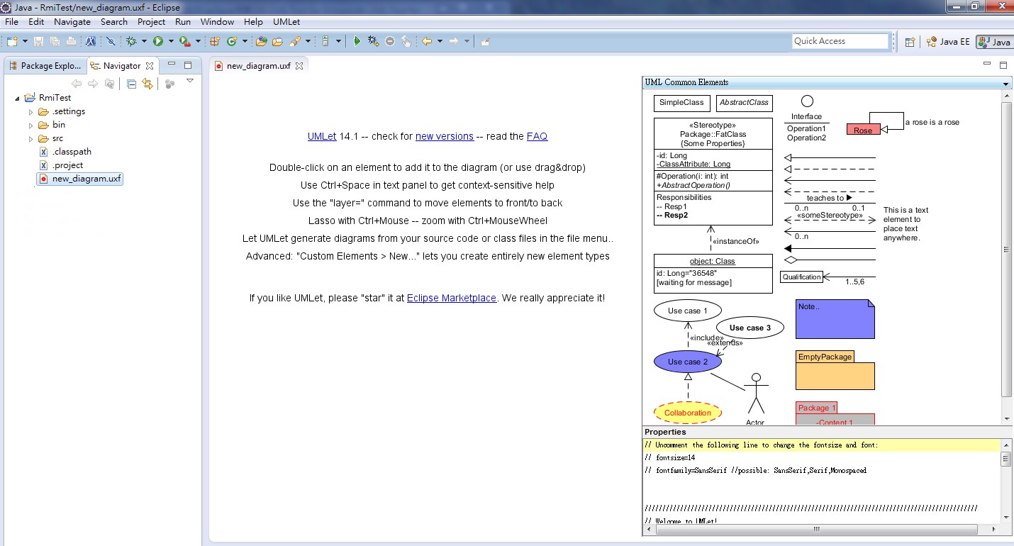 Java程式教學甘仔店: UML Tool for Eclipse