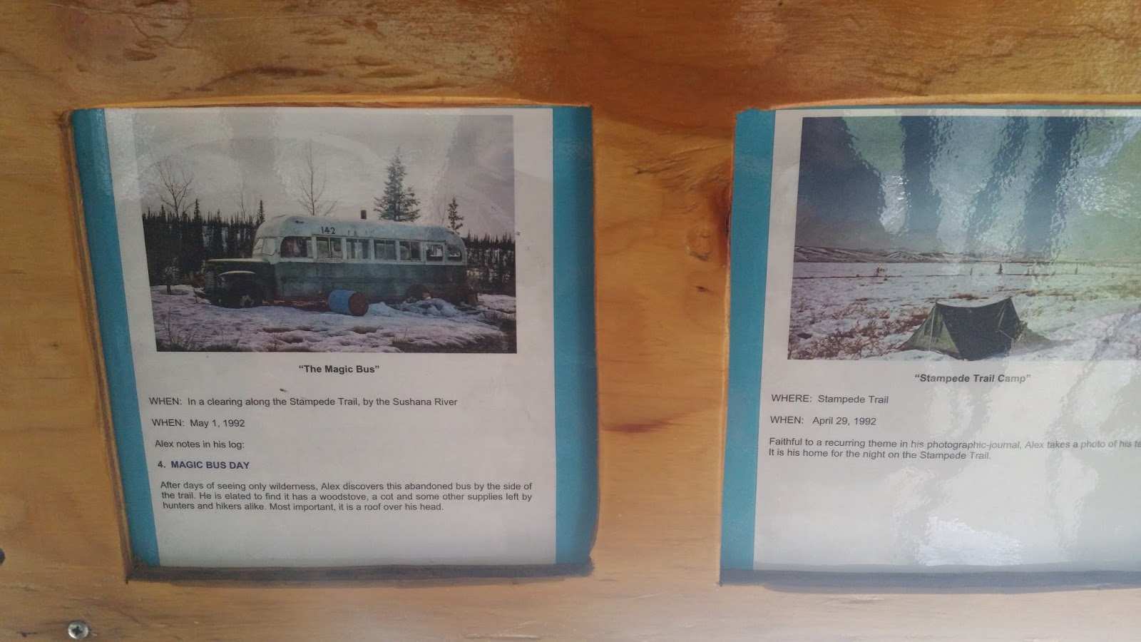 Spread The Better: CHRISTOPHER MCCANDLESS - "Magic Bus" Healy, AK