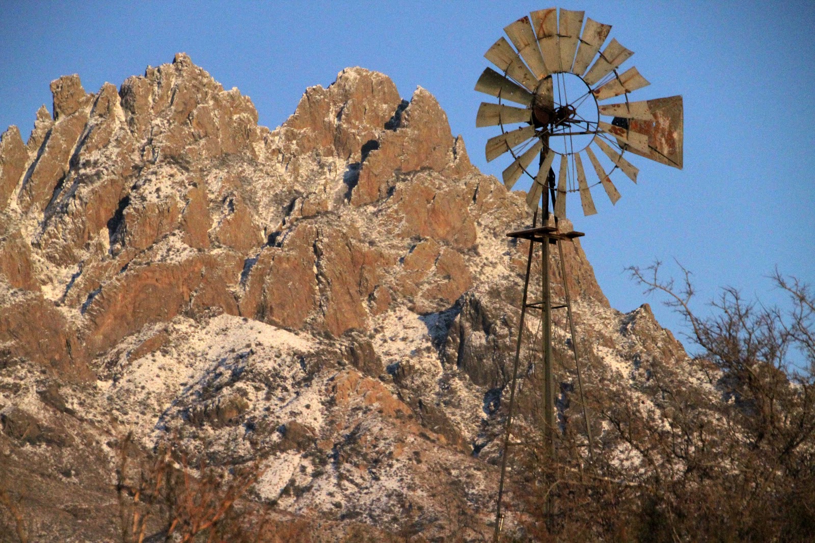Views from Soledad Canyon: Snow Country