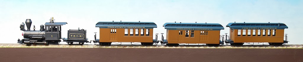 Trackside Scenery: MiniTrain HOn30 Train Set