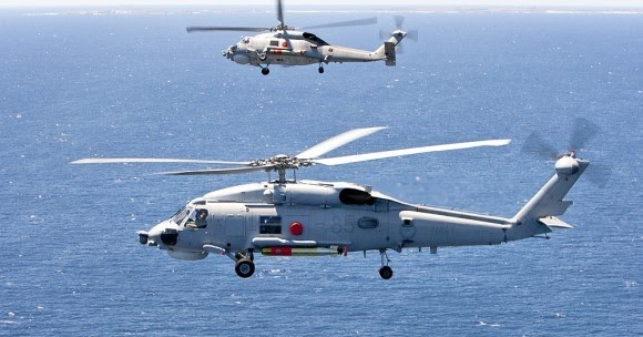 FDRA - Fuerza Aérea: Helicóptero naval: Sikorsky SH-60B Seahawk (USA)