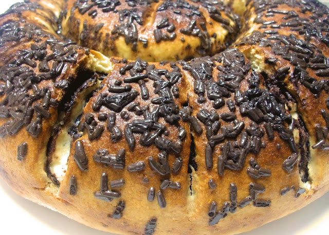 It's Beri Delixioux: Bolo Rei de Chocolate