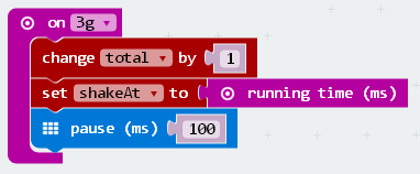 雄::gsyan: Micro:bit : 跳躍計數器