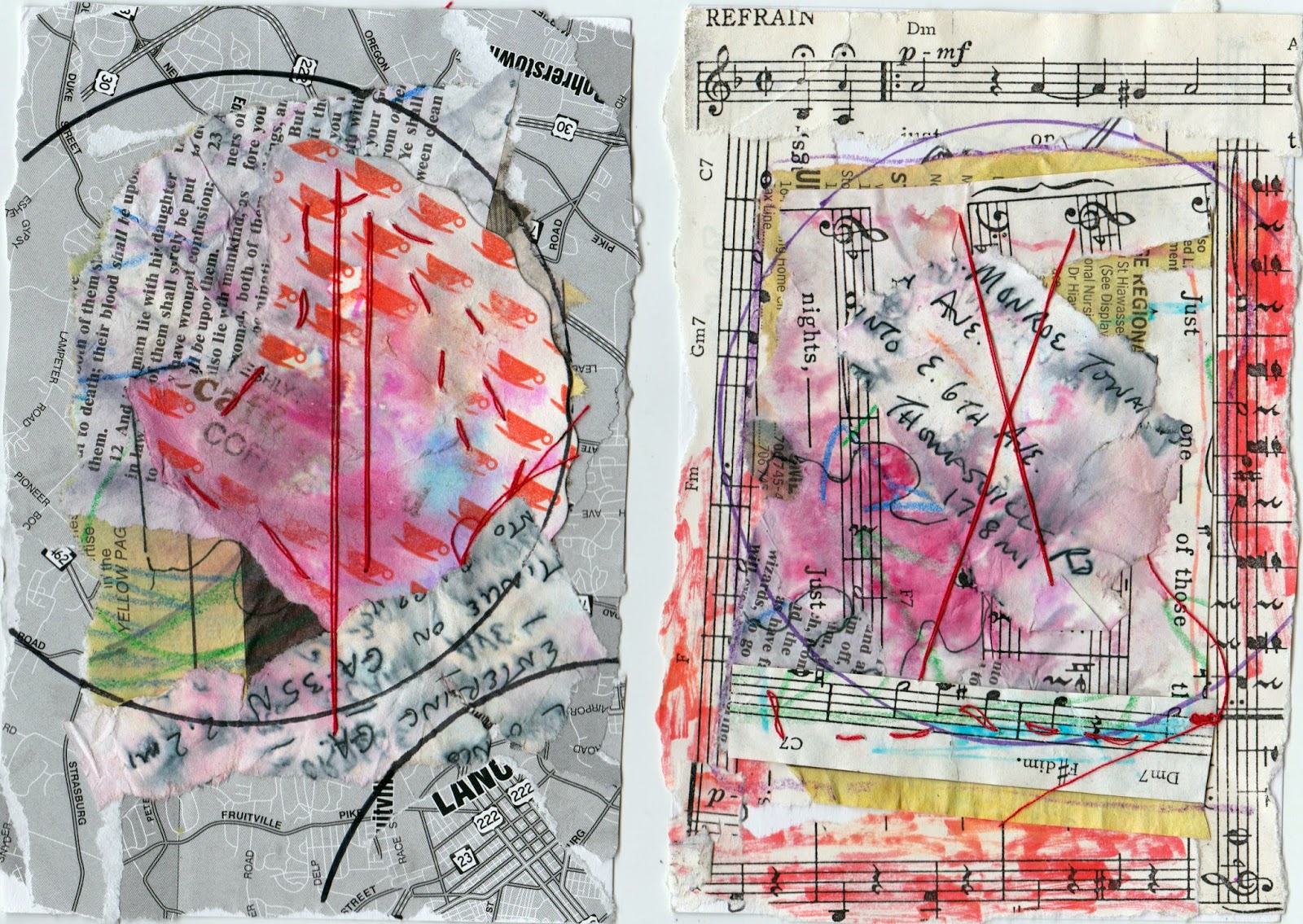 sparrowmuffin: =4 small collages=