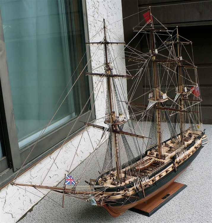 The Great Canadian Model Builders Web Page!: H.M.S. Surprise