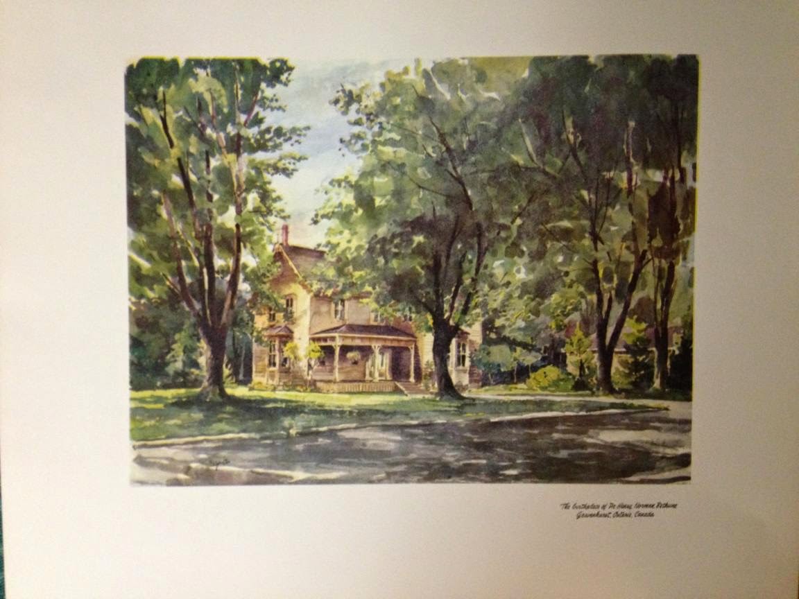 Ted Currie; Antique Head: Bethune House, The Segwun, Gravenhurst and ...