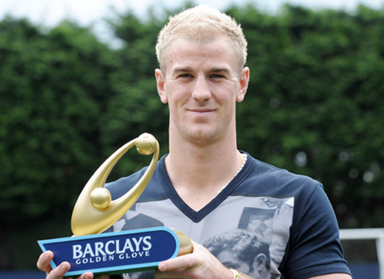 BBC Football: 2010-2011 >> Joe Hart won Barclays Golden Glove award