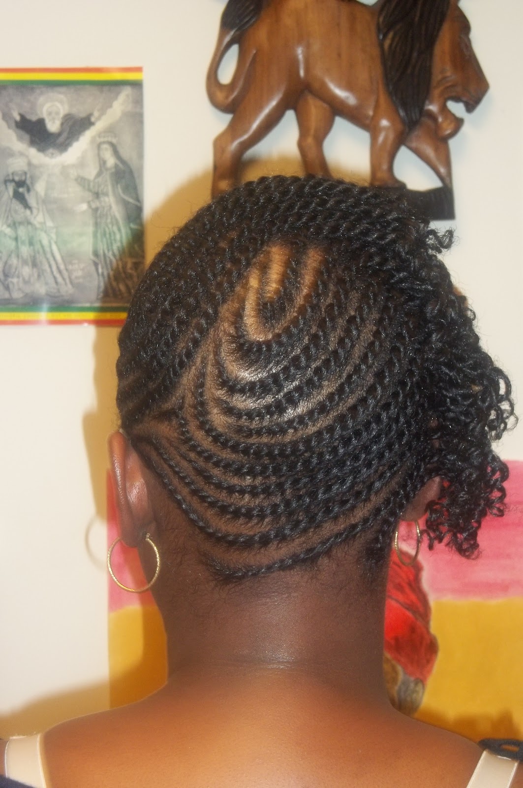 Love of Locs: Two Strand Twist Updo