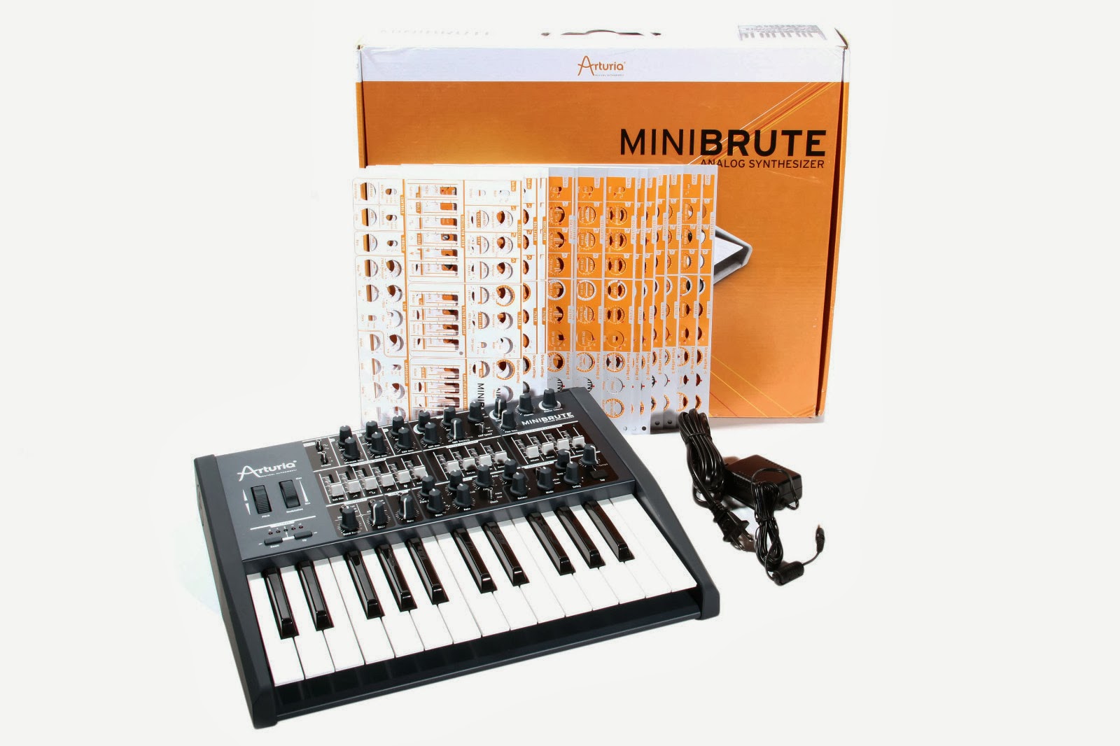 MATRIXSYNTH: Arturia MiniBrute with Original Box & Patch Sheets