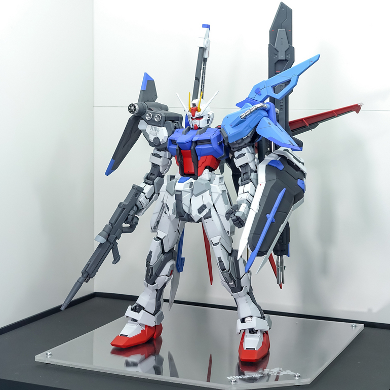 GUNDAM GUY: PG 1/60 Perfect Strike Gundam - Painted Build