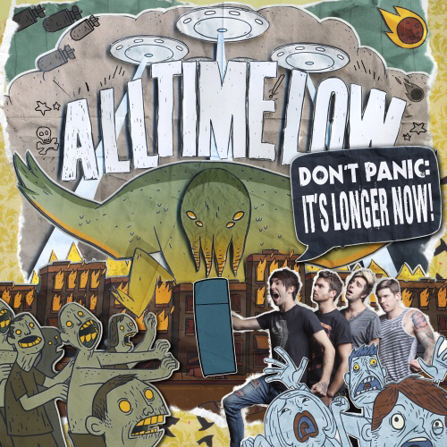 All Time Low - Don't Panic: It's Longer Now! (Album Artwork/Track List ...