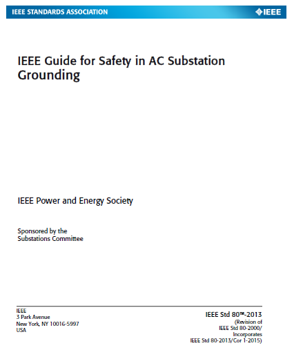 IEEE Std. 80-2013 Cambios vs edición 2000
