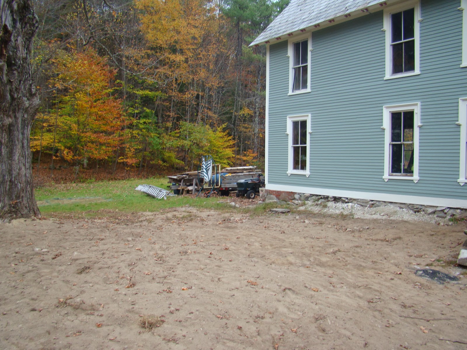 The Cheney Farmhouse Restoration: On a Winter's Night