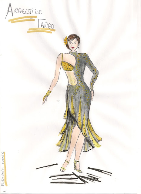 Petticoat Tales: Argentine Tango Dress