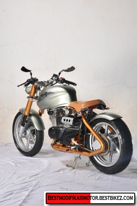 Modifikasi Honda GL Pro Classic Drag - Gambar Modifikasi Motor Terbaru