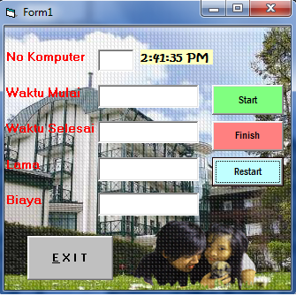 SileBlog: Billing Warnet dengan Visual Basic 6.0
