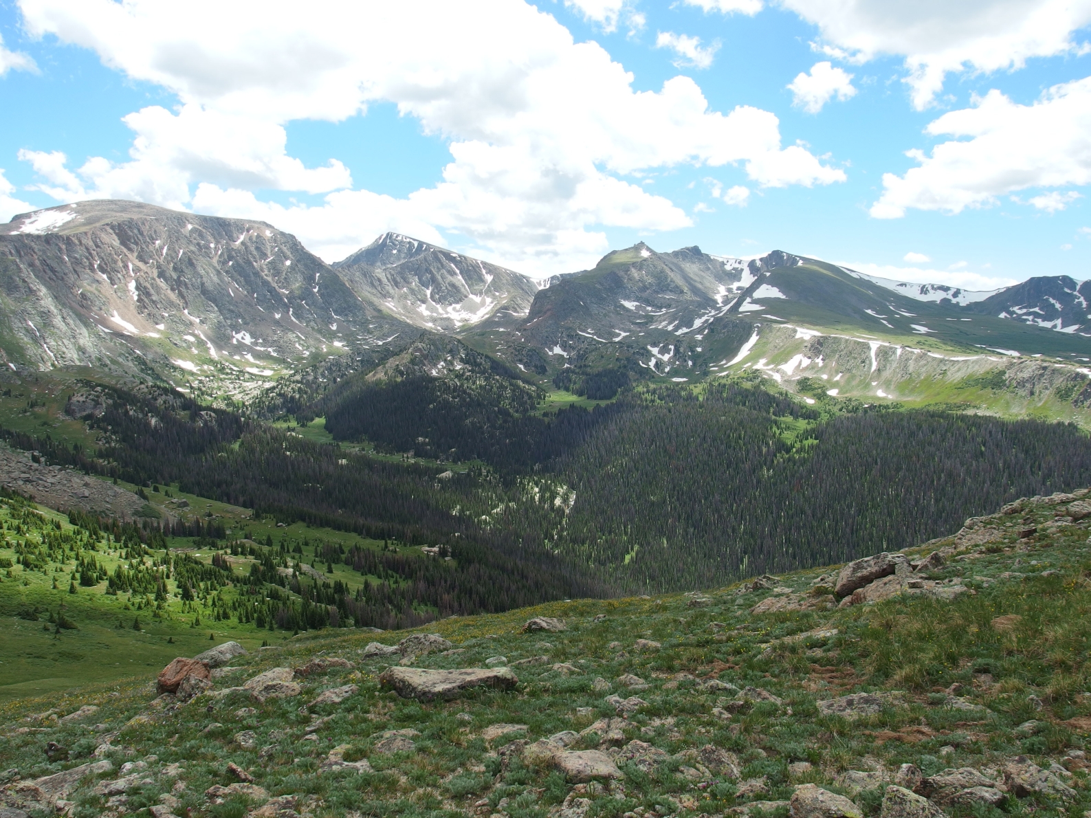 Hiking Rocky Mountain National Park: Comanche Peak and Area.