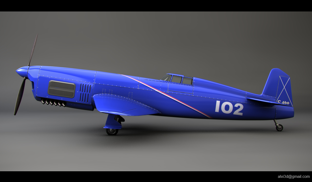 CAUDRON C460 RAFALE | Alvi JimGo, Diseño 3D en Zaragoza