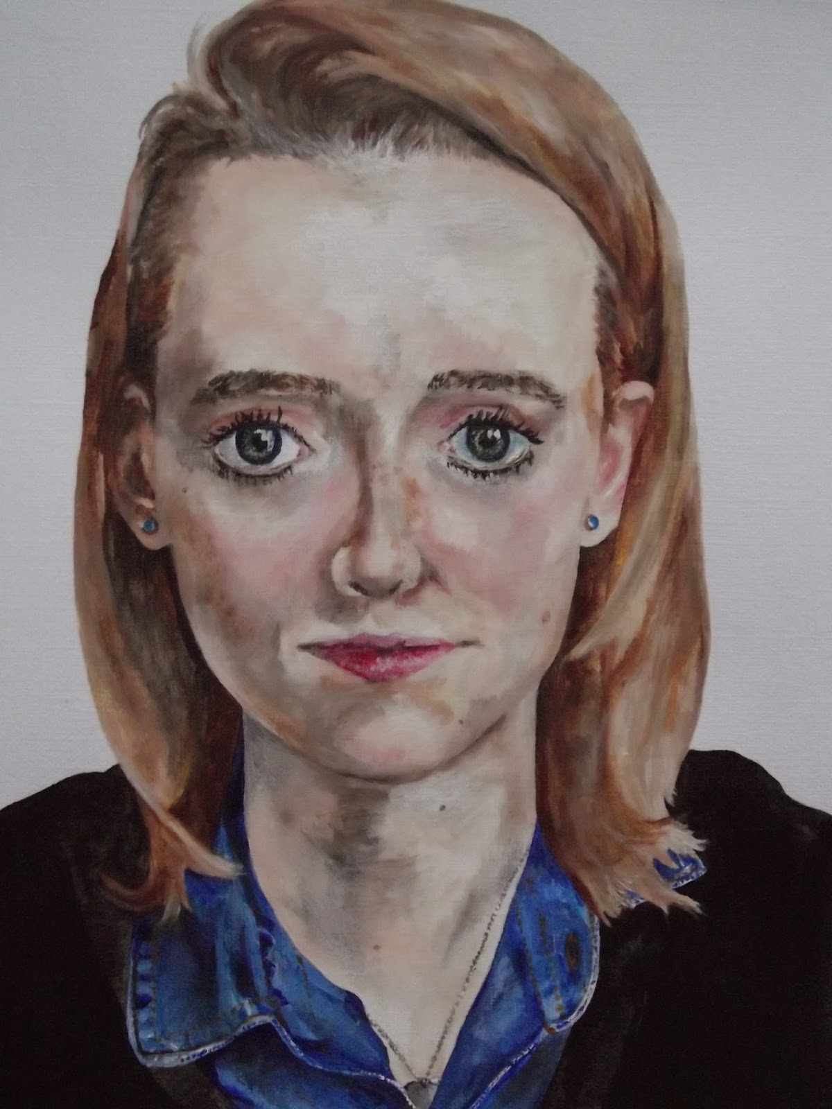 Priley Riley | Fine Art: Priley Riley, Acrylic self portrait 2 ...