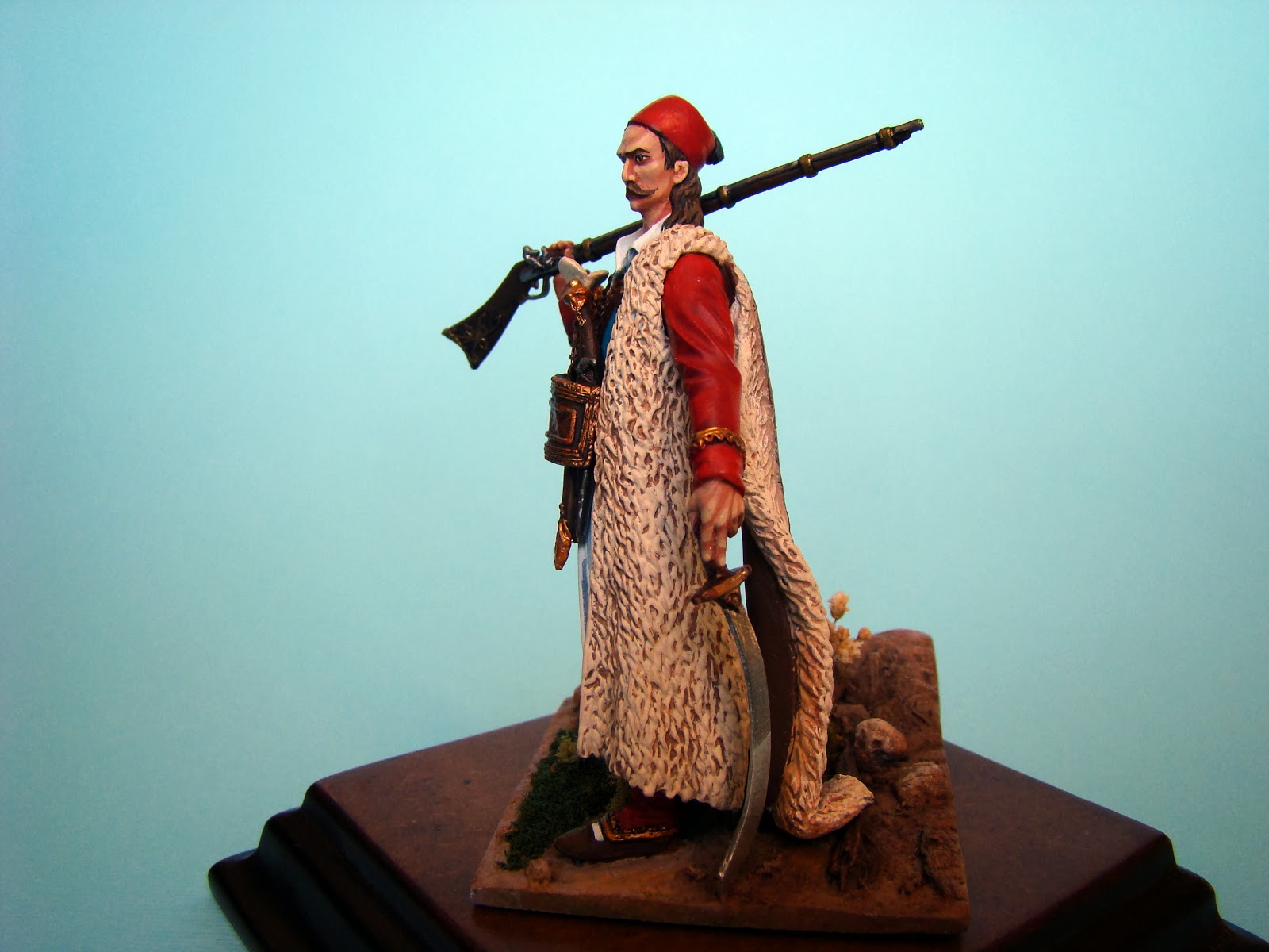 MY mini WORLD: 155. GREEK REVOLUTION 1821 – GREEK WARRIOR (KIT: ATHENS ...