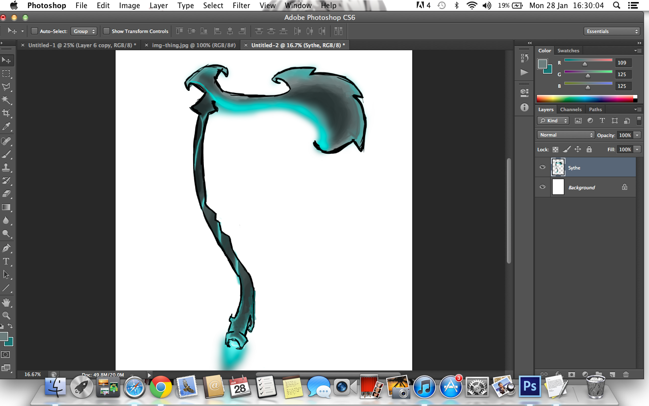 Andy-Elliott-DD1101 Creative thinking: Task 6 -Weapons and Armour