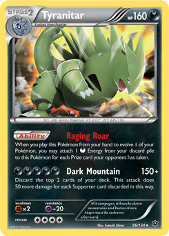 Tyranitar -- Fates Collide Pokemon Card Review | PrimetimePokemon's Blog