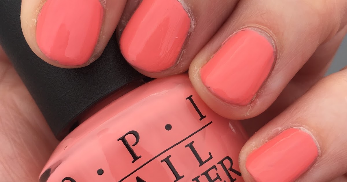 Opi Coral Nail Polish
