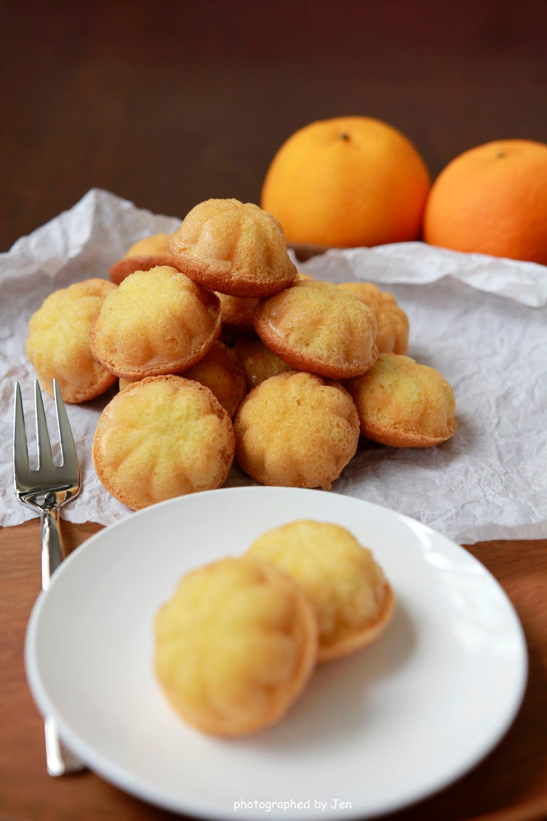 In Cookie Haven: Kueh Bahulu/Bolu (Mini Sponge Cake)