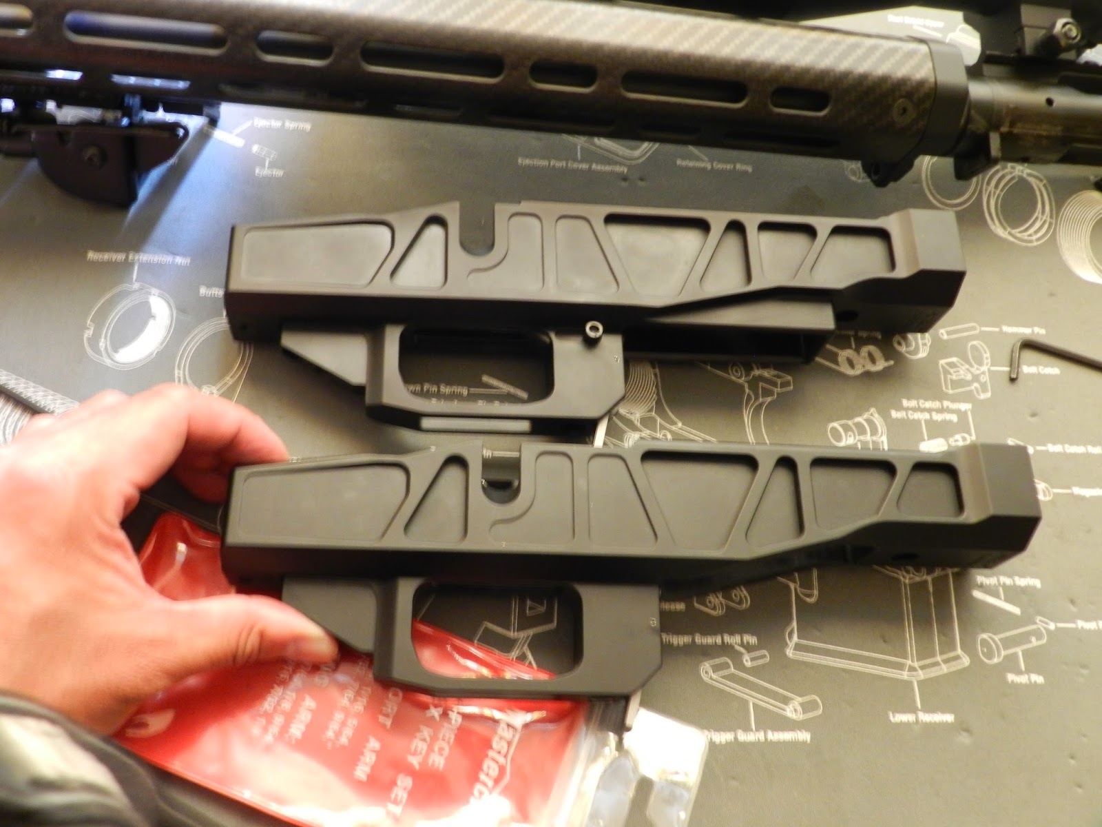 Mister Donut's Firearms Blog: XLR Industries Bottom Bolt Release for ...