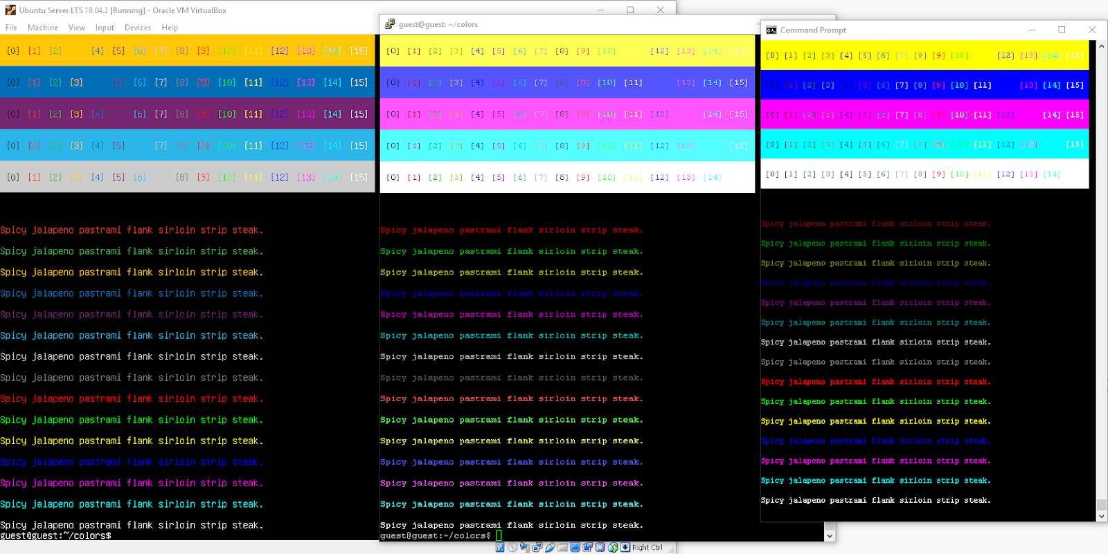 Designing a better terminal text color experience