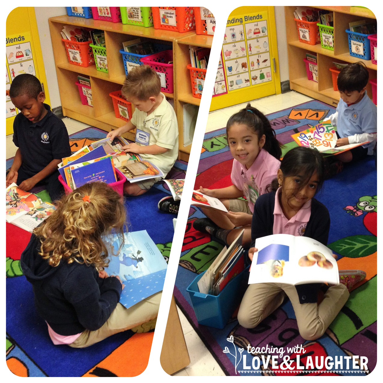 Teaching With Love and Laughter: Kindergarten Stations (Pictures and ...