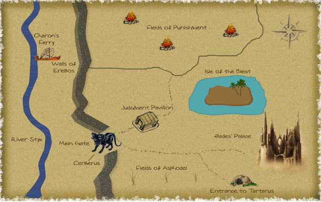 Mapas do Percy Jackson