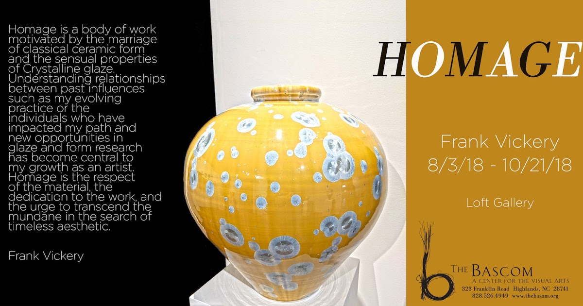 Frank Vickery: Homage on exhibit now at The Bascom