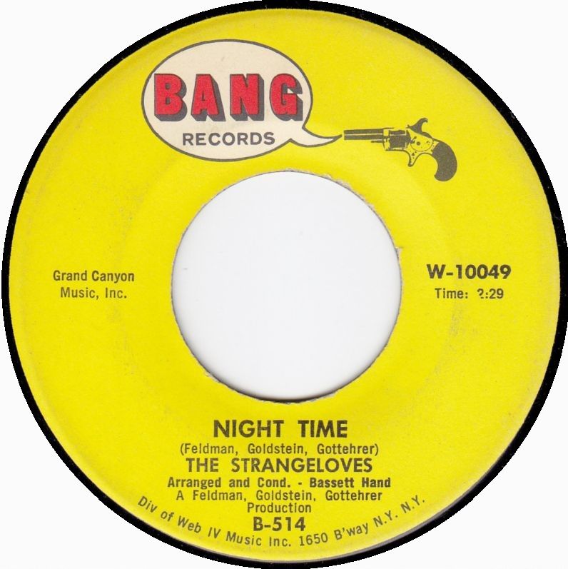 Pop On The Run: Garage/Psychedelic Pop Rock: The Strangeloves - I Want ...