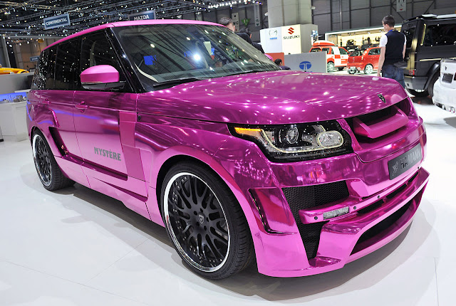 Autoblog: Hamann builds the Range Rover of Barbie's meth-filled dreams